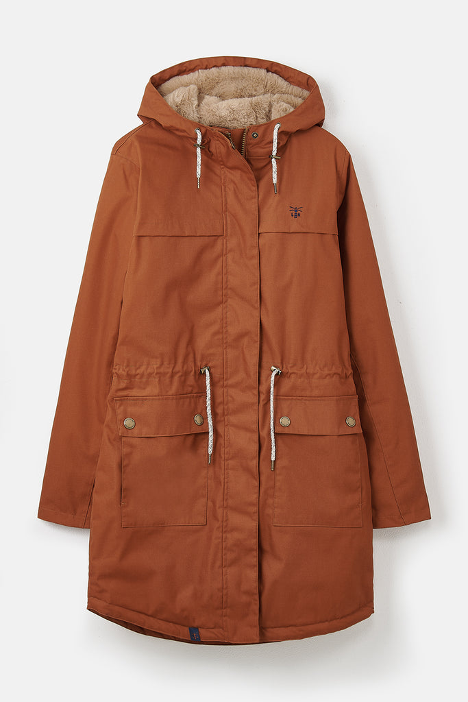 Lighthouse Isobel Ladies Coat - Rust – House of Country