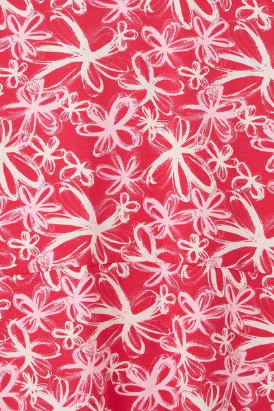Lighthouse Keira Dress - Raspberry Floral – House of Country