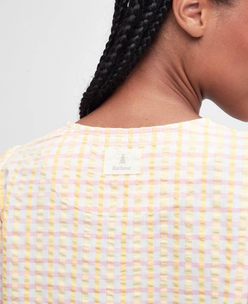 Barbour Belmont Top - Mallow Pink Check – House of Country