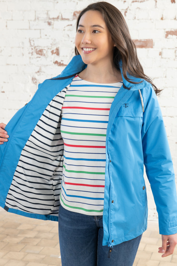 Lighthouse Ladies Beachcomber Coat - Azure Blue – House of Country