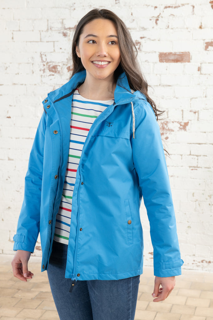 Lighthouse Ladies Beachcomber Coat - Azure Blue – House of Country